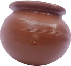 MiiArt Matka for Water Store,Kalash(size-18X18cm,Medium)(Material-Soil ...