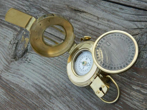 MESC Military Compass for Direction Used Authentic Army Brass with ...