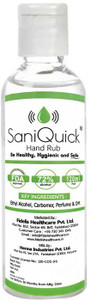 saniquick Pocket Size Virus Protection Sanitizer Bottle, Gel, 100 ml ...