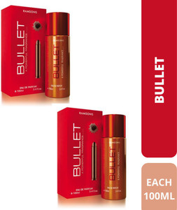 Buy RAMSONS Bullet Perfume 100ml Each (Pack of 2) Eau de Parfum - 200 ...