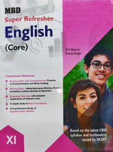 Class-11th MBD Cbse English Guide: Buy Class-11th MBD Cbse English ...