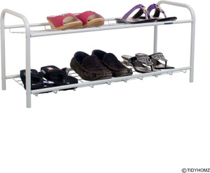 Tidy Homz Shoe Rack - White Metal Shoe Stand Price in India - Buy Tidy ...