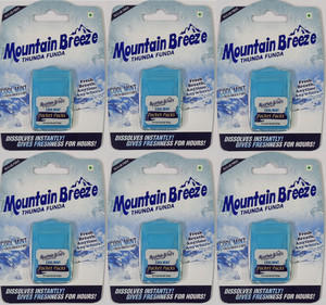 Mountain breeze Thunda Funda Cool mint Mouth Freshener Pack Of 6 ...