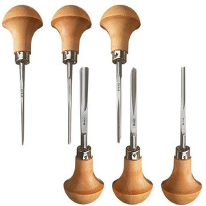 Pro TOOLS MASTER 6 Pcs/Set Wood Carving Hand Chisels Set Professional ...