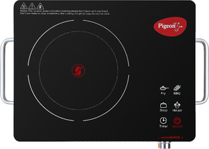 PIGEON BY STOVE KRAFT 2200 W Radiant Cooktop Jog Dial, Touch Panel ...