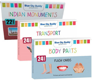 Blue-Sky Buddy Flash Card | Enhancing Early Learning | Kids Educational ...