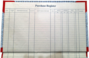 LRS Purchase Record Register - 50 Pages Long - 40 entry Per Page - Pack ...