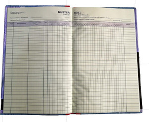 LRS Register of Muster roll Form XVI Rule 78 1-Part Register Price in ...
