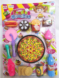 ALLAMWAR Children's Foodie Goodie Snack playset. Complete with various ...