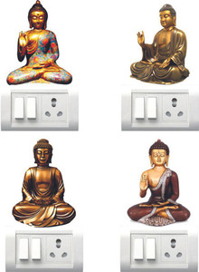 Ocean Decore 12 cm cartoon switchboard sticker Self Adhesive Sticker ...