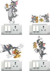 Ocean Decore 12 cm cartoon switchboard sticker Self Adhesive Sticker ...