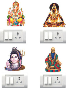 Ocean Decore 12 cm cartoon switchboard sticker Self Adhesive Sticker ...