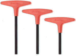 MULTITECH T handle Allen key set of Three -5mm,8mm 10mm Allen Key Set ...