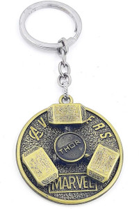 HOUSEOFTRENDZZ AVENGERS THOR GOLDEN REVOLVING KEY CHAIN Key Chain Price ...