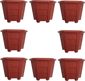 GreenLove New Gardening Hexagon Plant Containers | Flower Pots without ...