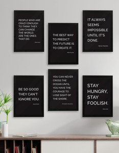 Photo Frames of Inspirational Thoughts and Motivational Quotes by Steve ...