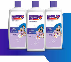 Asian Paints Viroprotek Assure Liquid Handwash - 1L - Pack of 3, 3 x 1 ...