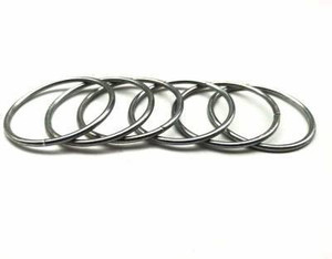 CHL Round Shaped STEEL Rings 2.5 INCH SET OF 12 RINGS - Round Shaped ...