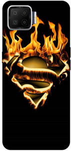 UMPRINT Back Cover for Oppo F17/CPH2095 Superman S Latter Printed Back ...