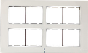 CONA Status Axis 16 Modular Plate with Blue LED Indicator, Snow White ...