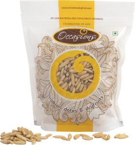 Occasions Jumbo Pine nut (Chilgoza Seeds) without Shell - Pack of 2 ...