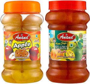 ANAND Home Made Apple and Sweet Belgiri Murabba Combo Bail Fruit ...