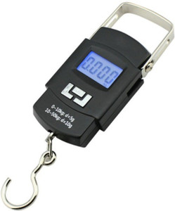 Qesta HANGING UPTO 50KG WEIGHT WEIGHING SCALE (BLACK) DIGITAL DISPLAY ...