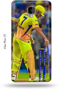 CHHAAP Back Cover for Oneplus 3T Polycarbonate MS Mahendra Singh Dhoni ...