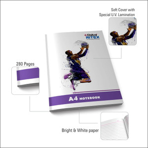 Chitra New A4 Notebook Ruled 284 Pages Price in India - Buy Chitra New ...