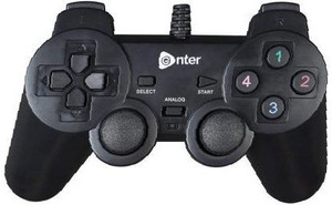 Enter USB Wired Game pad with vibration just plug and play E-GPV ...