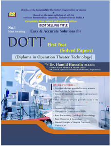 DOTT First Year Solved Papers / Diploma In Operation Theater Technology ...