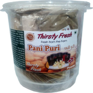 Thirsty Fresh Pani Puri Masala Powder 5 Flavor – Instant & Natural ...