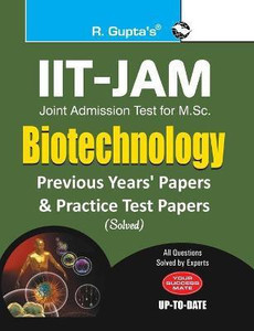 IIT-JAM: M.Sc. (Biotechnology) Previous Years & Practice Test Papers ...