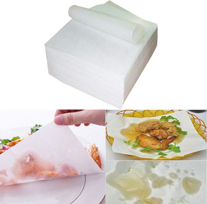 TDS PLUS WRAP Oil Absorbing Sheets Cooking Butter Paper (Pack of 200 ...