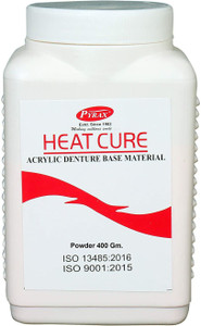 pyrax High Quality Heat Cure Denture Base Acrylic Resin Powder. 400 Gms ...