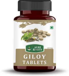 AGRI ROOTS GILOY TABLETS | GILOY | Strengthens immunity | - 120 Tablet ...