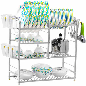VeilSide Utensil Kitchen Rack Steel High Gloss 24*24 Inch POLO Wall ...