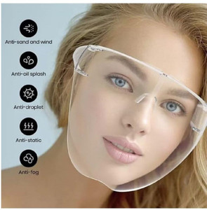 Faceshield Shield Face Shield Goggle-Style Pack of 1 Face Shield with ...