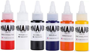 DYNAMIC 6 Color Set Tattoo Ink Price in India - Buy DYNAMIC 6 Color Set ...