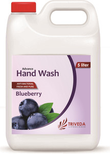 TRIVEDA LIFESCIENCE BLUEBERRY Ph balanced Handwash Liquid - 5 Litre ...
