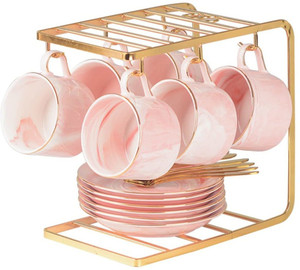 Kiwilon Cup Kitchen Rack Iron Cup And Saucer Stand Holder Price in ...