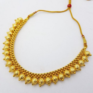 shivay Traditional Wedding Ethnic Maharashtrian Tanmani Thushi Necklace ...