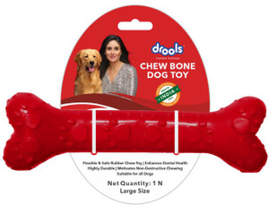 Drools 8.5 inches Chew Toy Rubber Bone For Dog Price in India - Buy ...