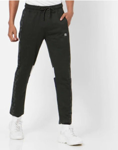 Team Spirit Printed Men Olive Track Pants - Buy Team Spirit Printed Men ...