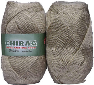 RCB Oswal Chirag Light Mouse(600 gm) Wool Ball Hand Knitting Wool/Art ...
