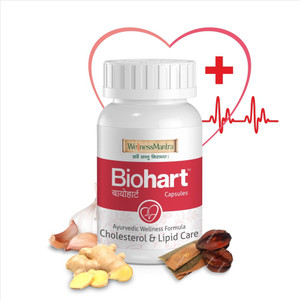 WellnessMantra Wellness Mantra BioHart Ayurvedic Capsules| Manage Bad ...