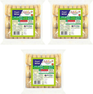 e-Millet Pearl millet cookies pack of 250g x 3 nos Cookies Biscuit ...