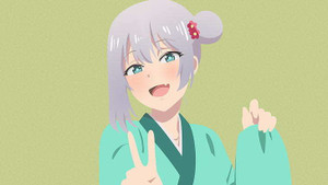 Anime Girls Magical Sempai Tejina Senpai Minimalism Matte Finish Poster ...