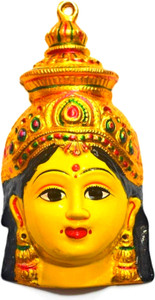 Signature Ammavari Face 8 Inch- Varalakshmi Face- Amman Face- Gowri ...