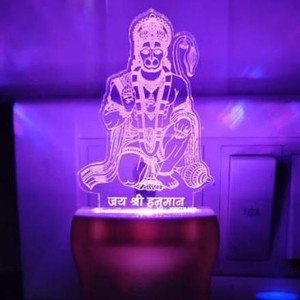 KRITAM 3D Illusion LED Light Night Lights for 7 Colors Led Changing ...